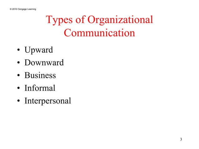 Chap 11 - Organizational Communication.ppt