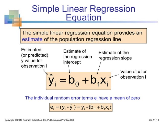 Chap11 simple regression | PPTX