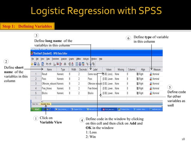 Logistic Regression in Sports Research | PPT