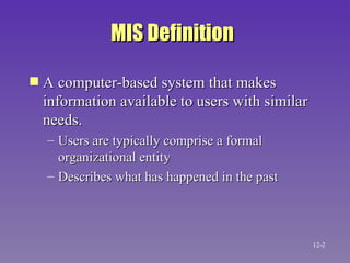 Chap12 | PPT | Business | Business and Finance