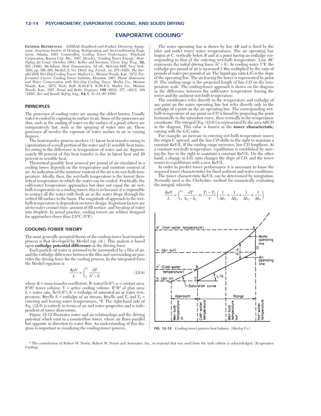 Perry’s Chemical Engineers’ Handbook 7ma Ed Chap 12 | PDF | Weather ...