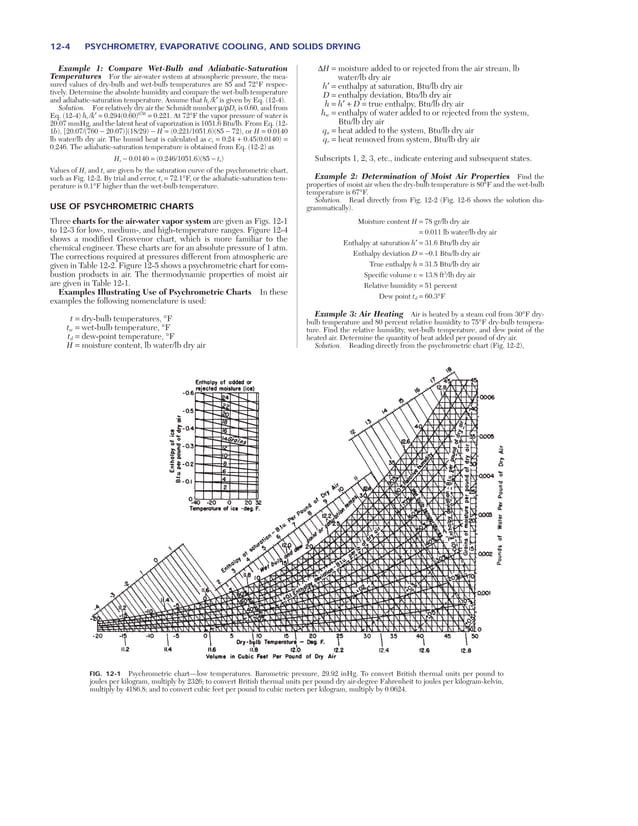 Perry’s Chemical Engineers’ Handbook 7ma Ed Chap 12 | PDF | Weather ...