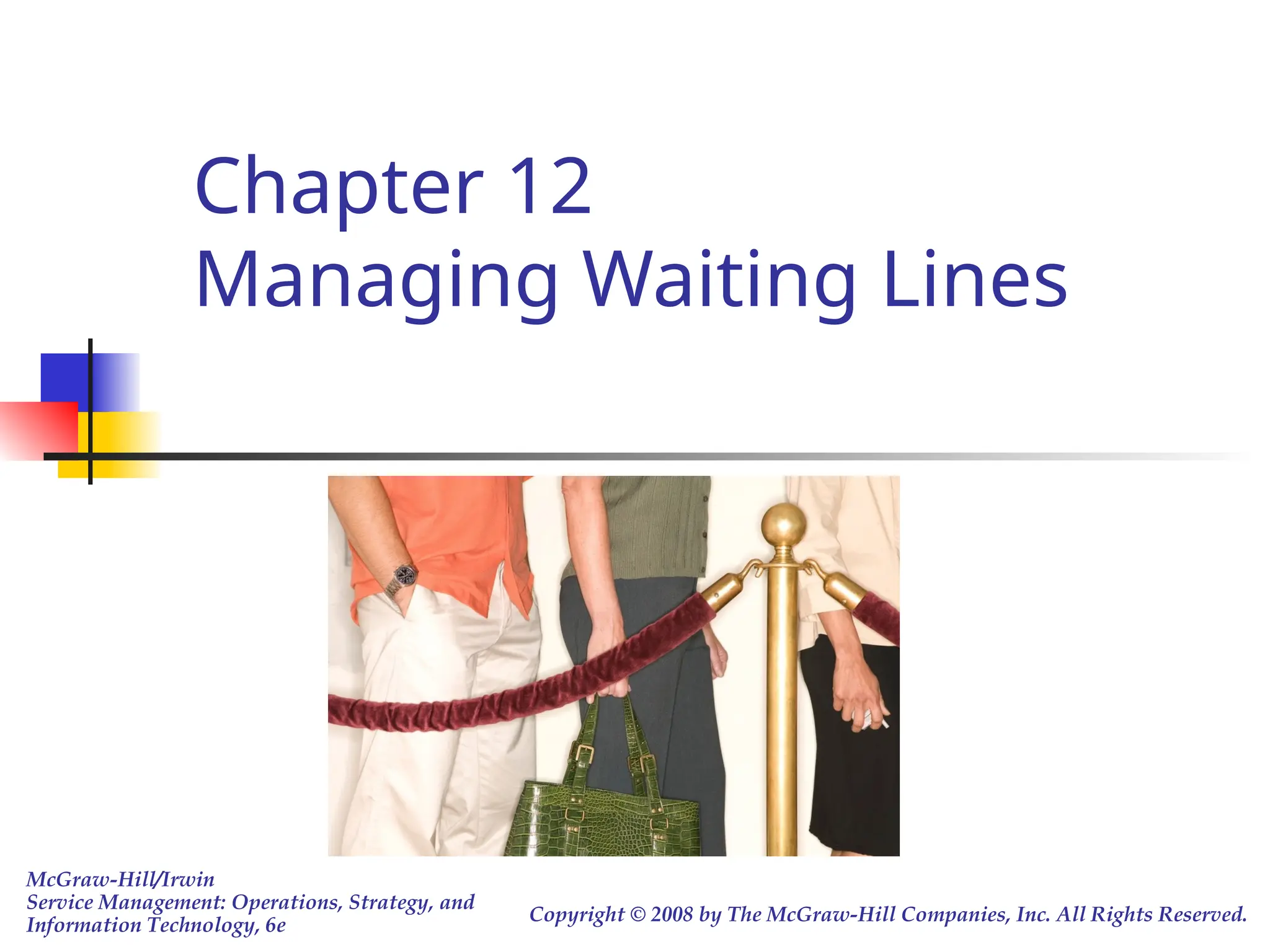 Managing Waiting Line_Service Operations | PPT