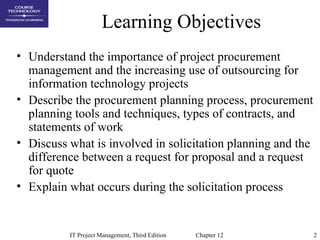 Chap12 project procurement management | PPT