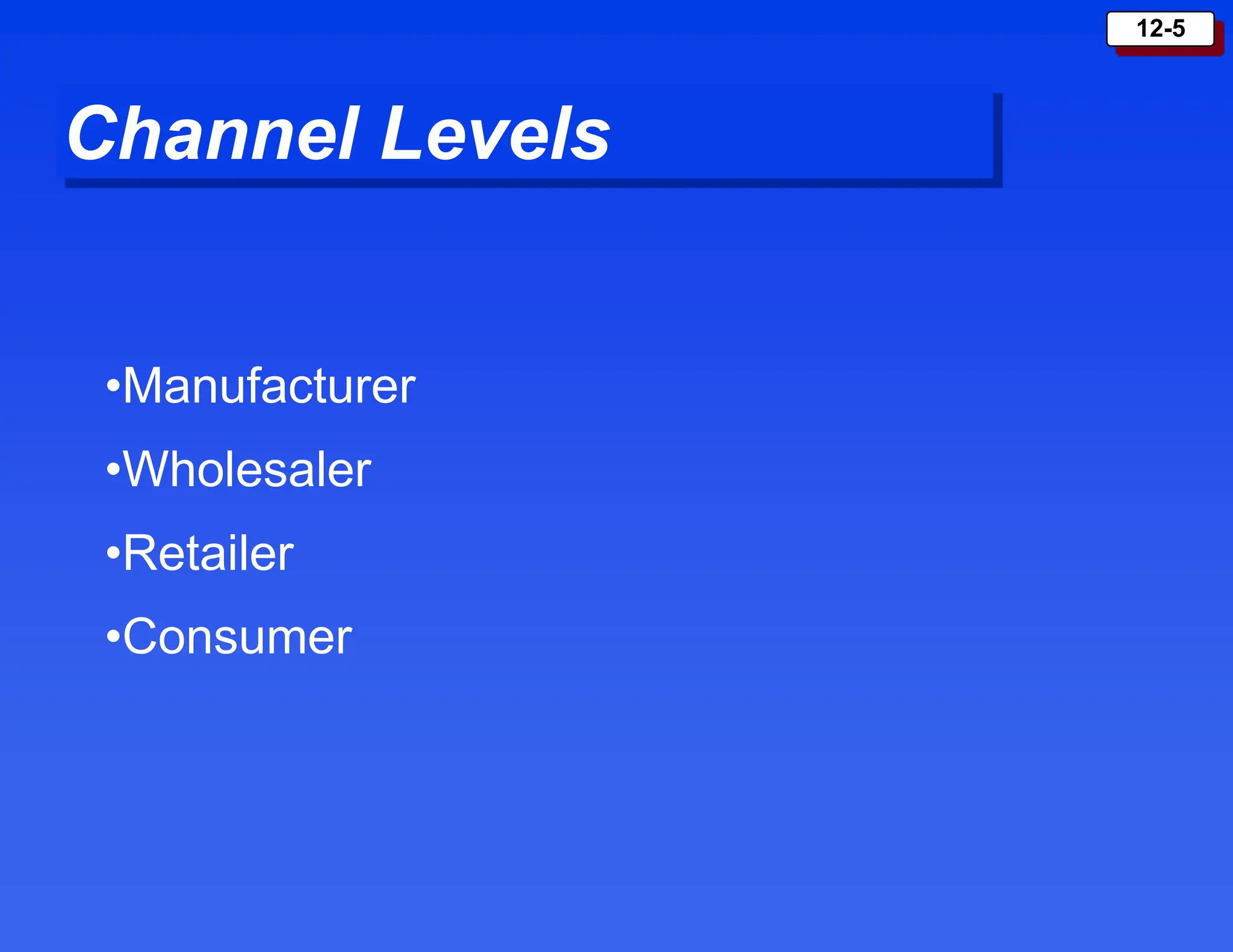 marketing principles in distribution channels | PPT