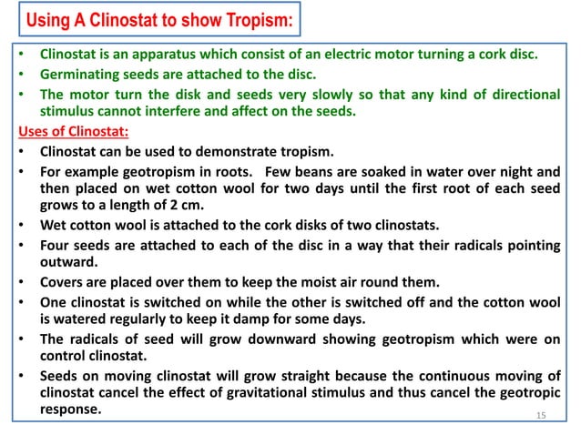IGCSE Biology Chap 12 chemical coordination in plants | PDF | Gardening ...