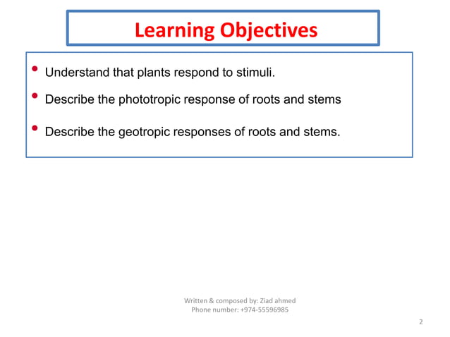 IGCSE Biology Chap 12 chemical coordination in plants | PDF | Gardening ...