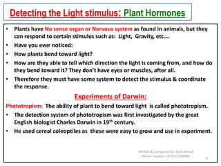 IGCSE Biology Chap 12 chemical coordination in plants | PDF