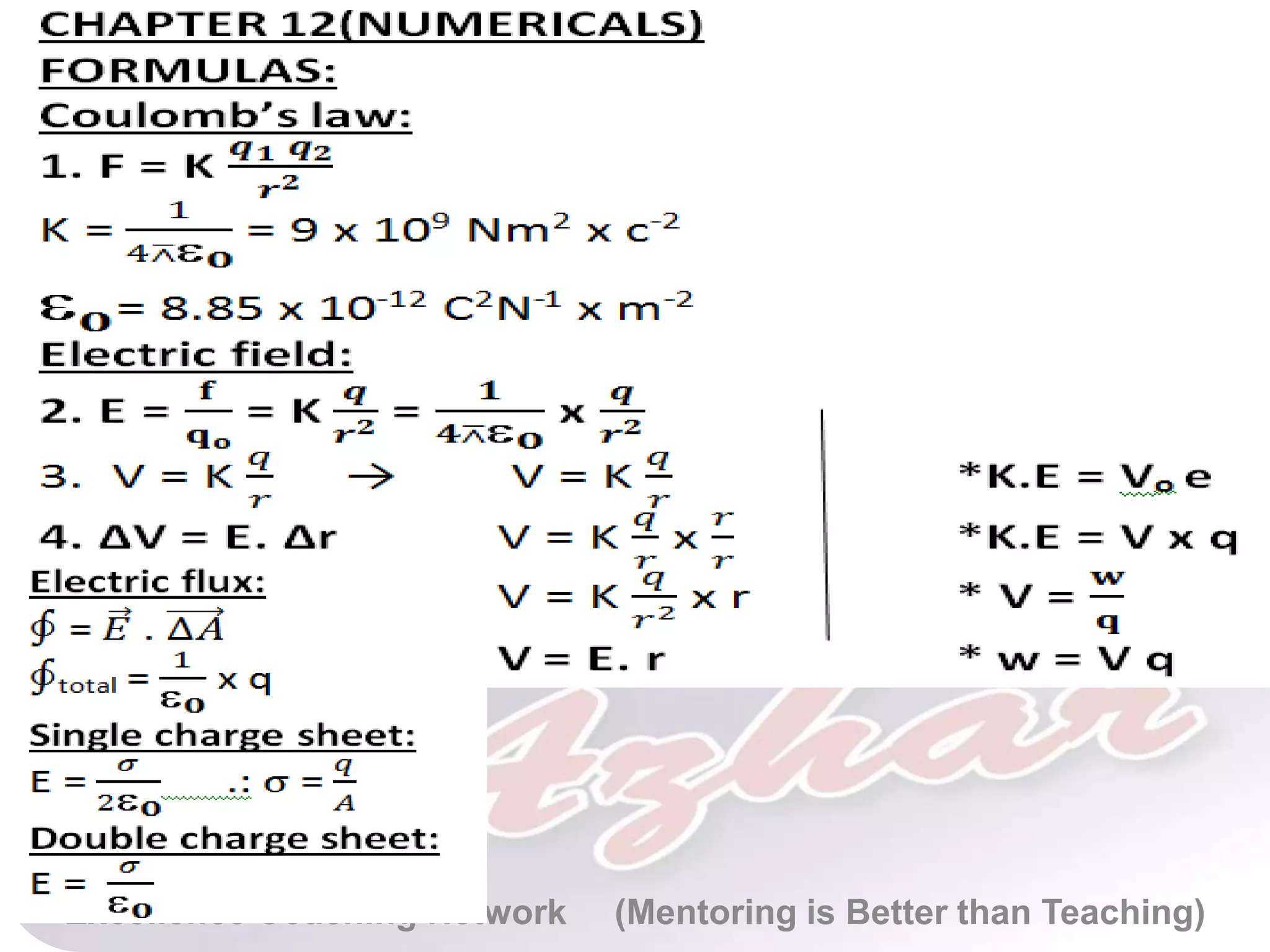 Chap 12(Electrostatics).pptx