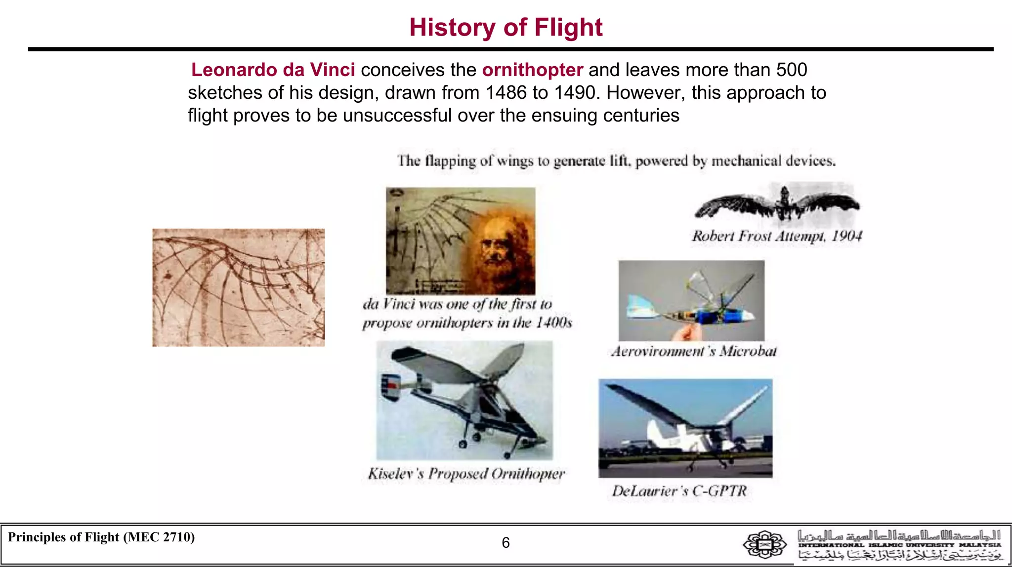 chap1&2_history&anatomy of flight | PPT | Air Travel | Travel Type