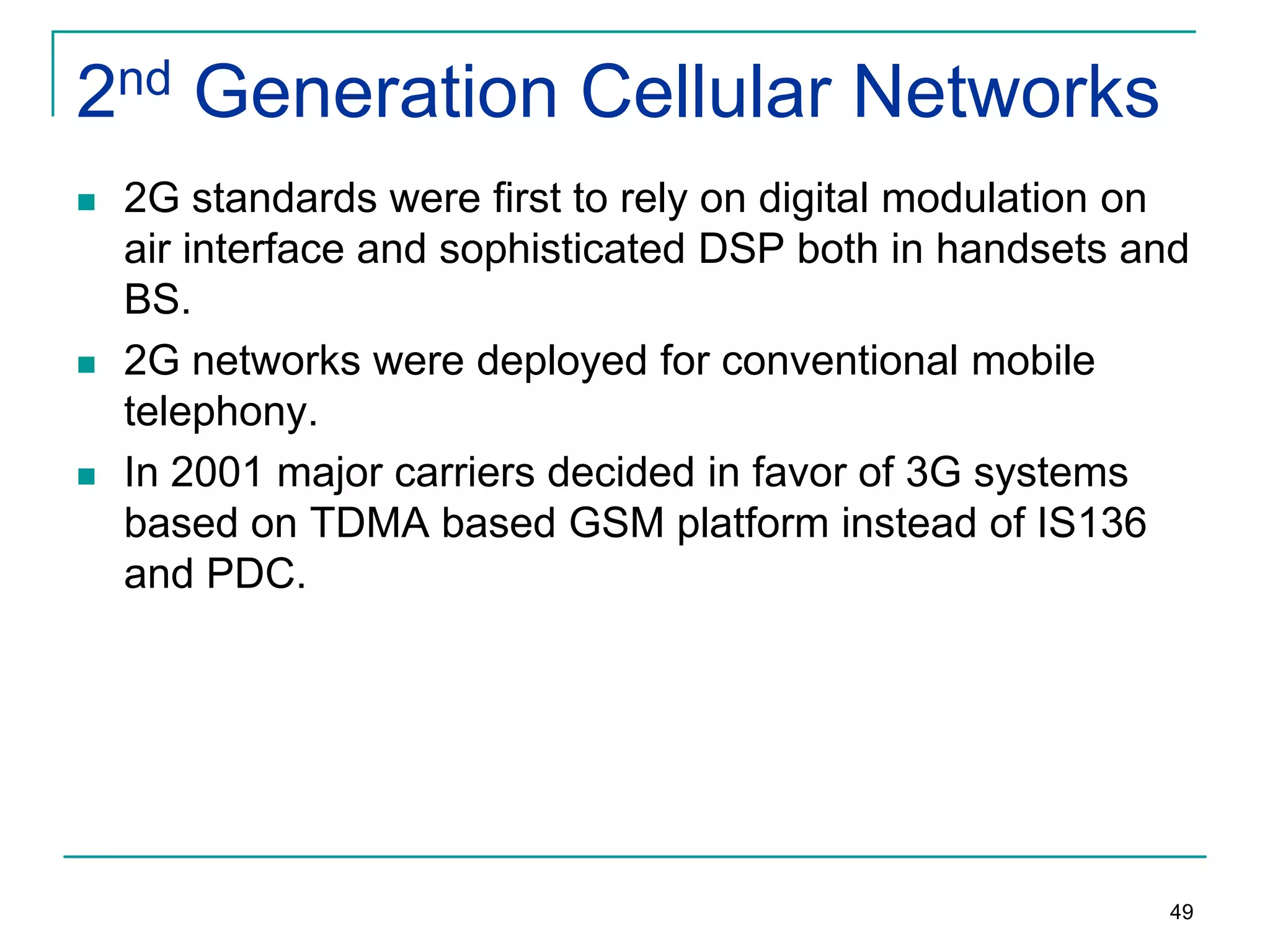Chap 1&2(history and intro) wireless communication | PPTX | Computer Networking | Computing