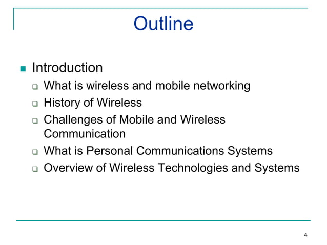 Chap 1&2(history and intro) wireless communication | PPTX | Computer Networking | Computing