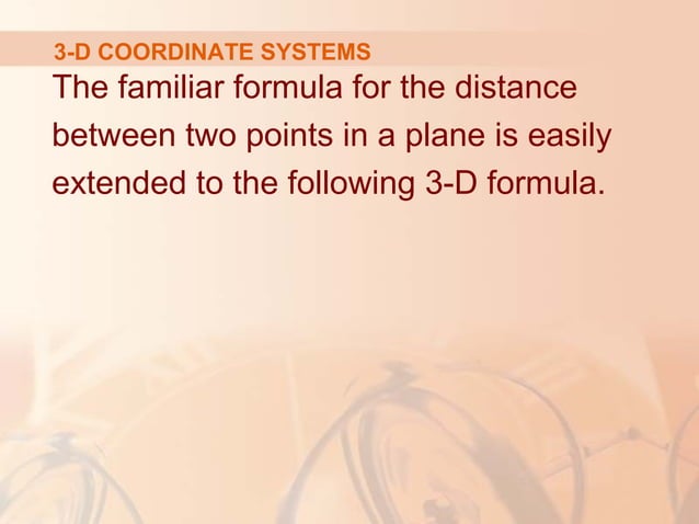 3D Coordinate Geometry | PPT