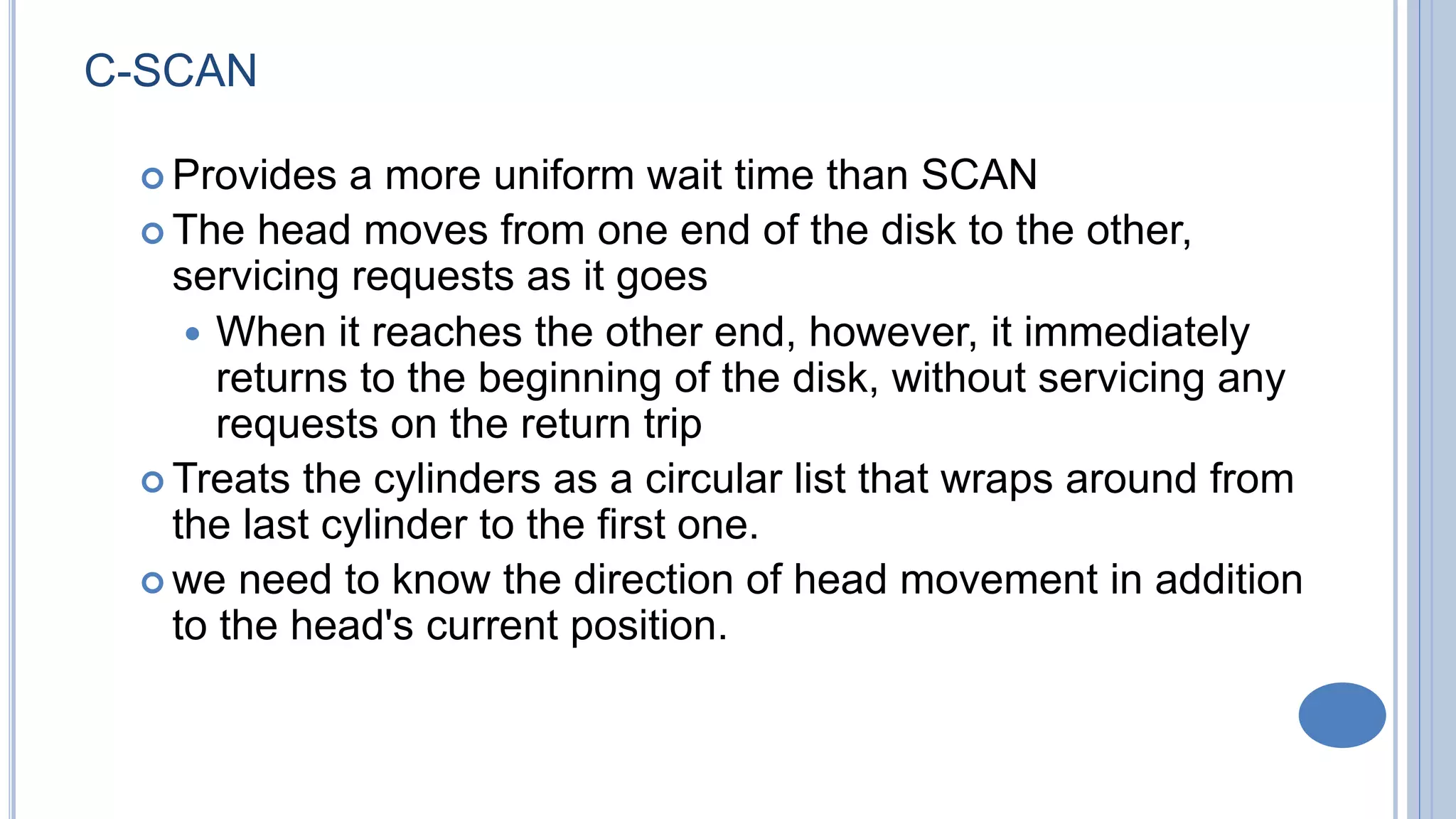 secondary storage structure :disk arm scheduling in OS | PPTX ...