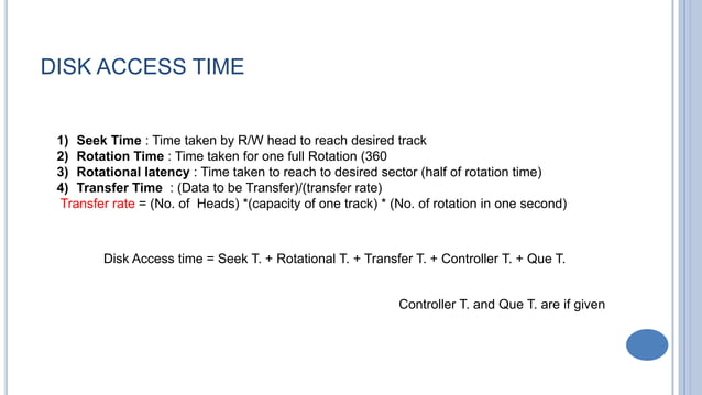 secondary storage structure :disk arm scheduling in OS | PPTX | Operating Systems | Computer ...