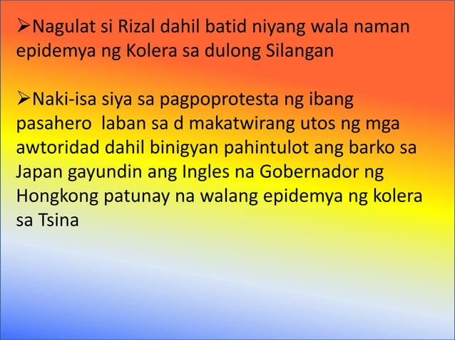 Kabanata XIII Si Rizal sa Estados Unidos | PPTX