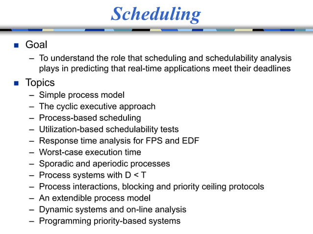 Scheduling and Scheduler's Process and Premptive | PPT