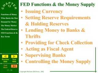 Chap13 Money And Banking | PPT