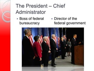 Chap 13. the executive branch | PPTX