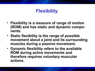 Warm Up and Flexibility | PPT