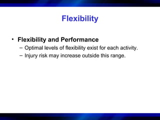 Warm Up and Flexibility | PPT