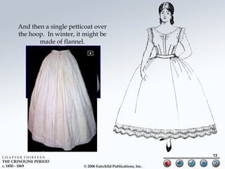 Chapter 13 Crinoline Period | PPT