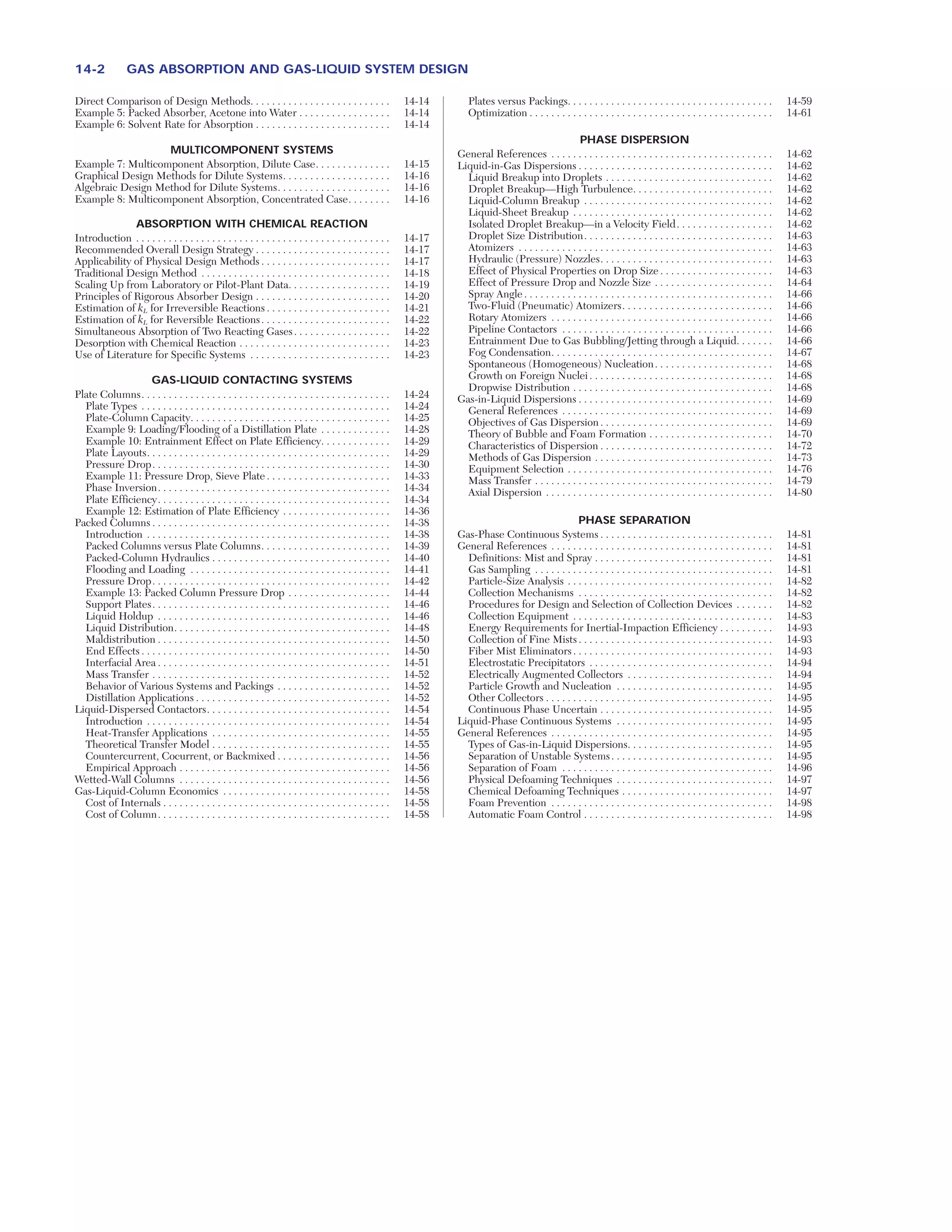 Perry’s Chemical Engineers’ Handbook 7ma Ed Chap 14 | PDF