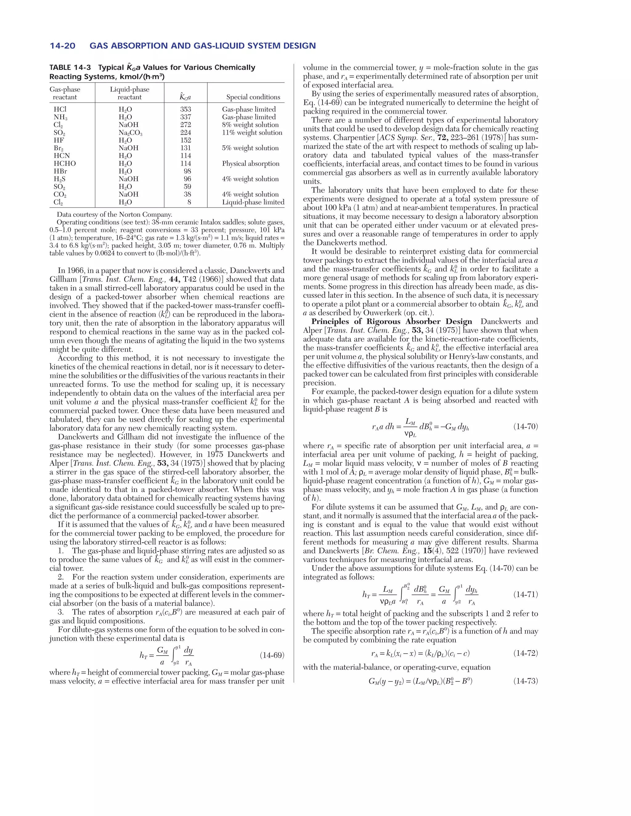 Perry’s Chemical Engineers’ Handbook 7ma Ed Chap 14 | PDF
