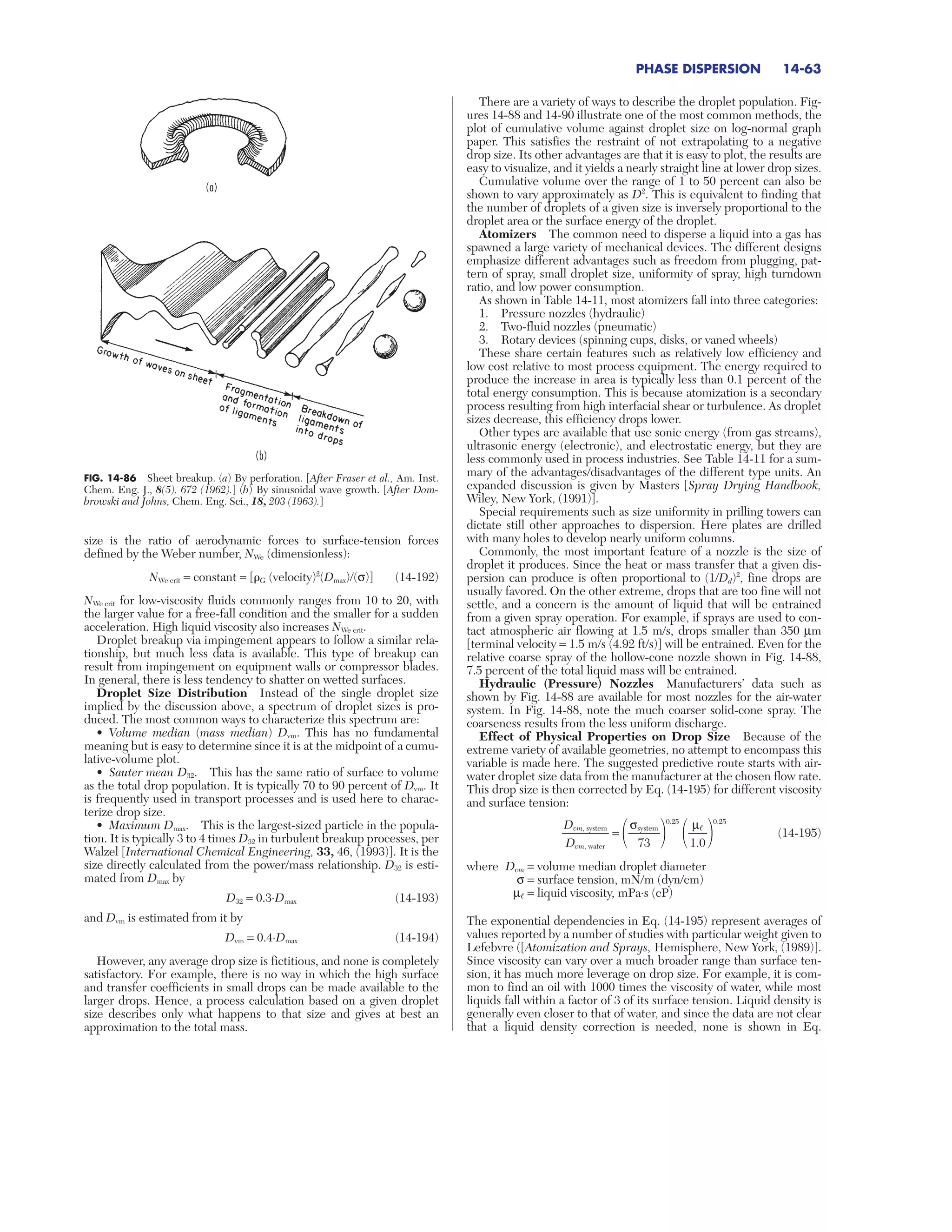 Perry’s Chemical Engineers’ Handbook 7ma Ed Chap 14 | PDF