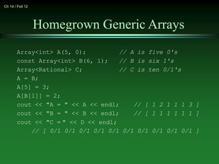 Templates and Polymorphism in C++ Programming | PPT