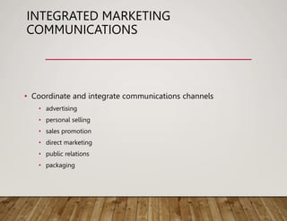 Principles of Marketing - Integrated Marketing Communication | PPT