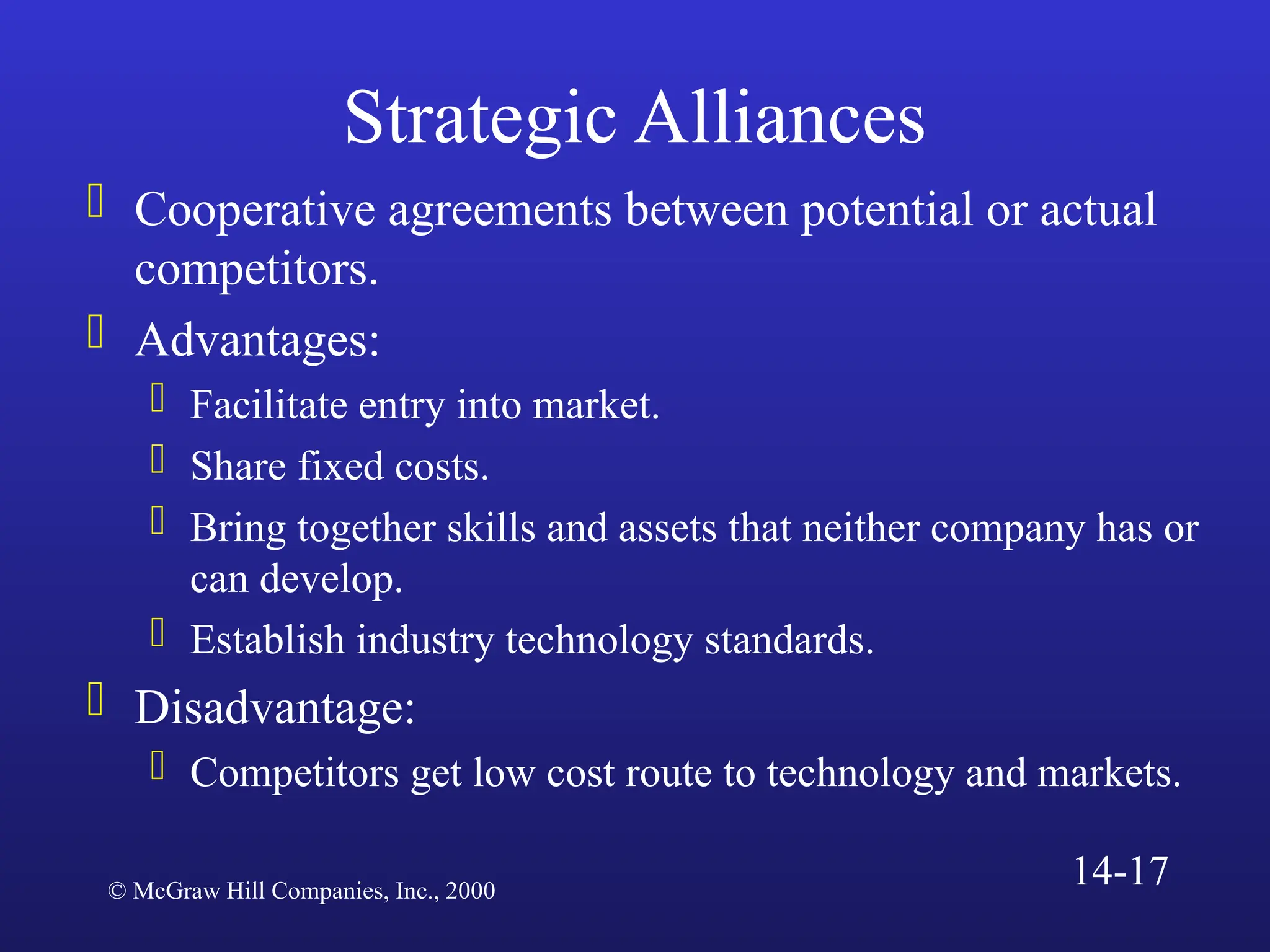 Chap14.ppt (Entry Strategy and Strategic Alliances) | PPT