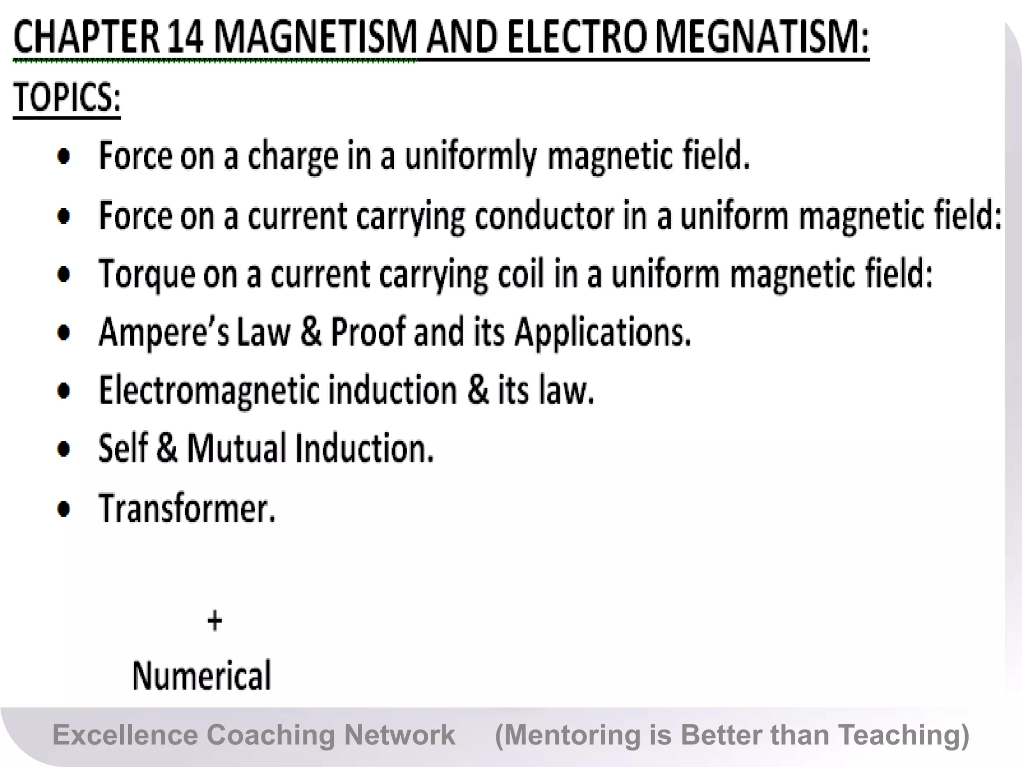 Chap 14(Magnetism & Electromagnetism ).pptx