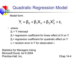 Chap14 multiple regression model building | PPT