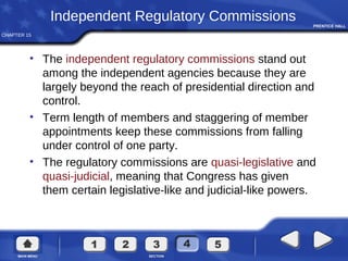 Independent Regulatory Commissions Examples