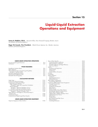 Perry’s Chemical Engineers’ Handbook 7ma Ed Chap 15 | PDF