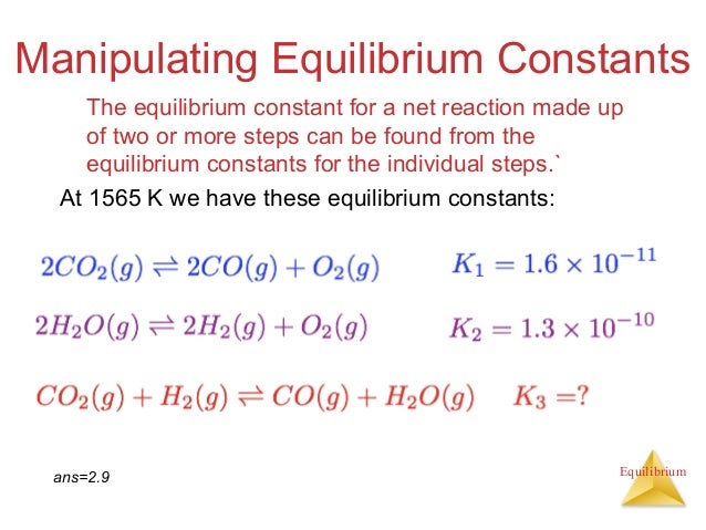 Chemitry Chemical Equilibrium