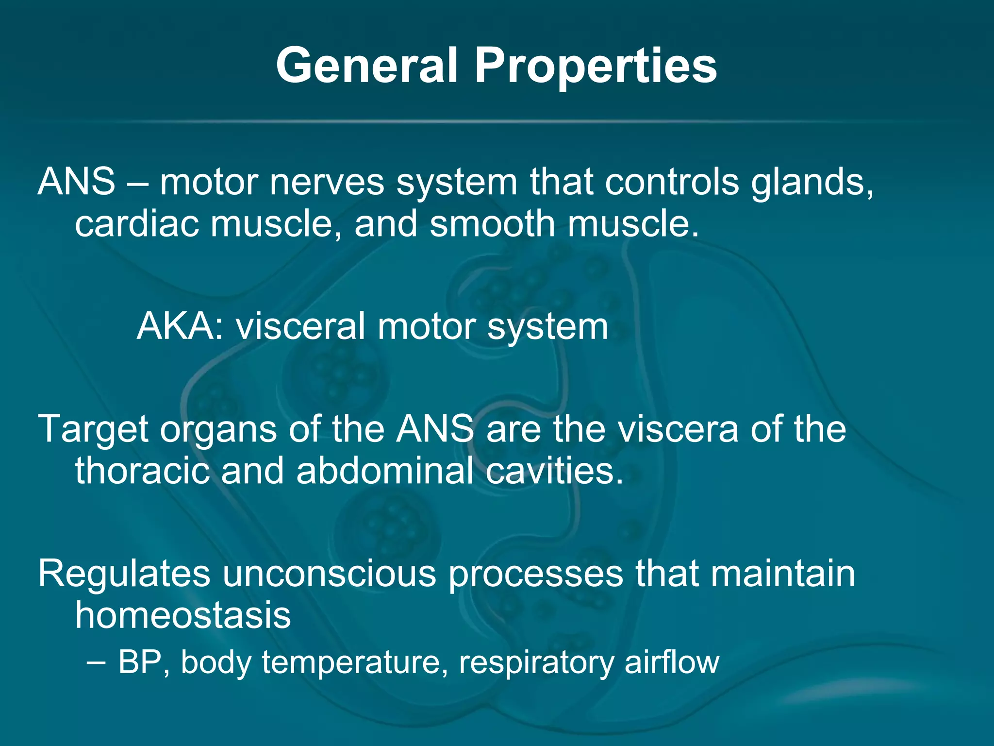 Chap15 powerpoint ANS VSR | PPT | Brain and Nervous System Disorders | Diseases and Conditions