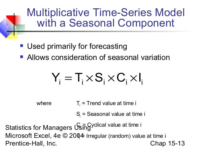 Chap15 time series forecasting & index number