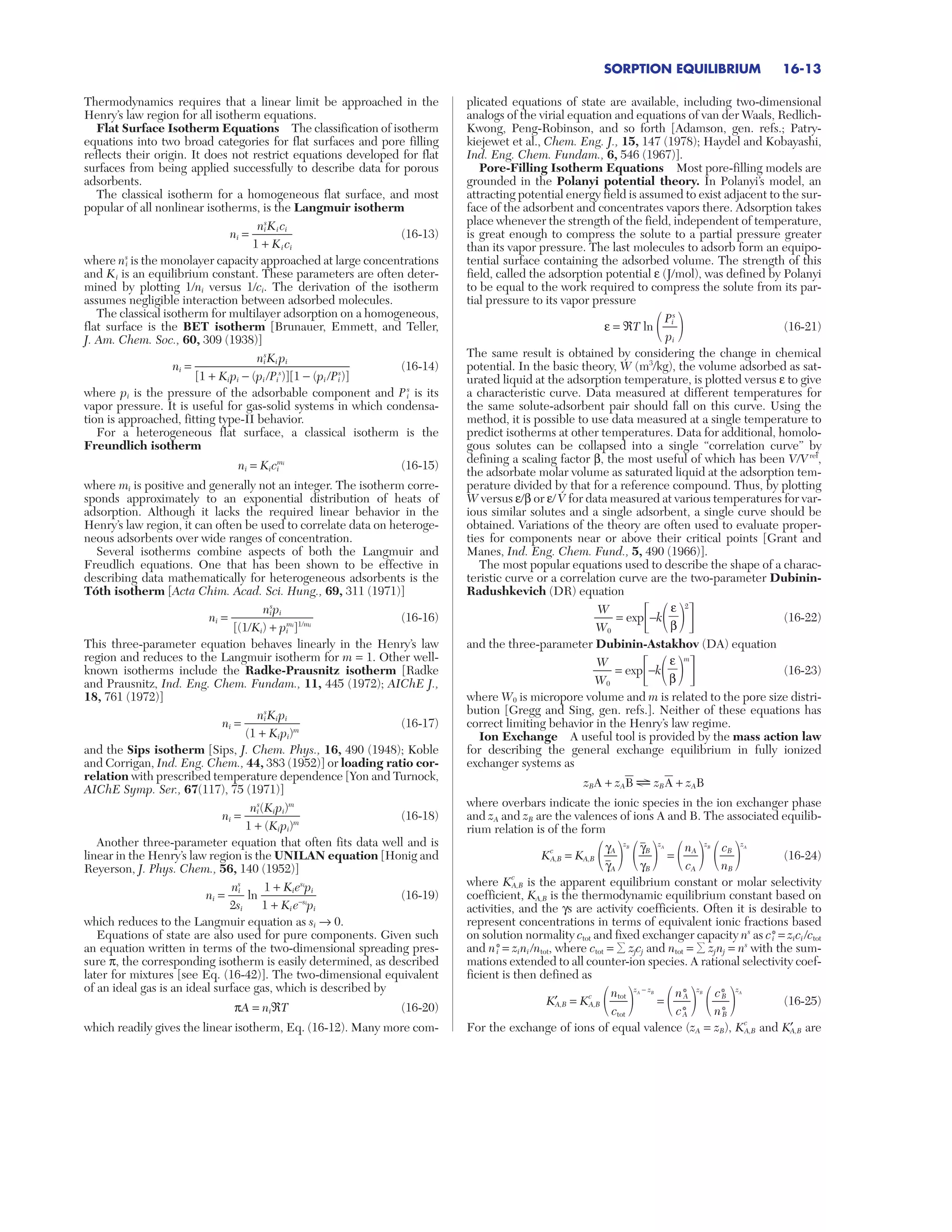 Perry’s Chemical Engineers’ Handbook 7ma Ed Chap 16 | PDF