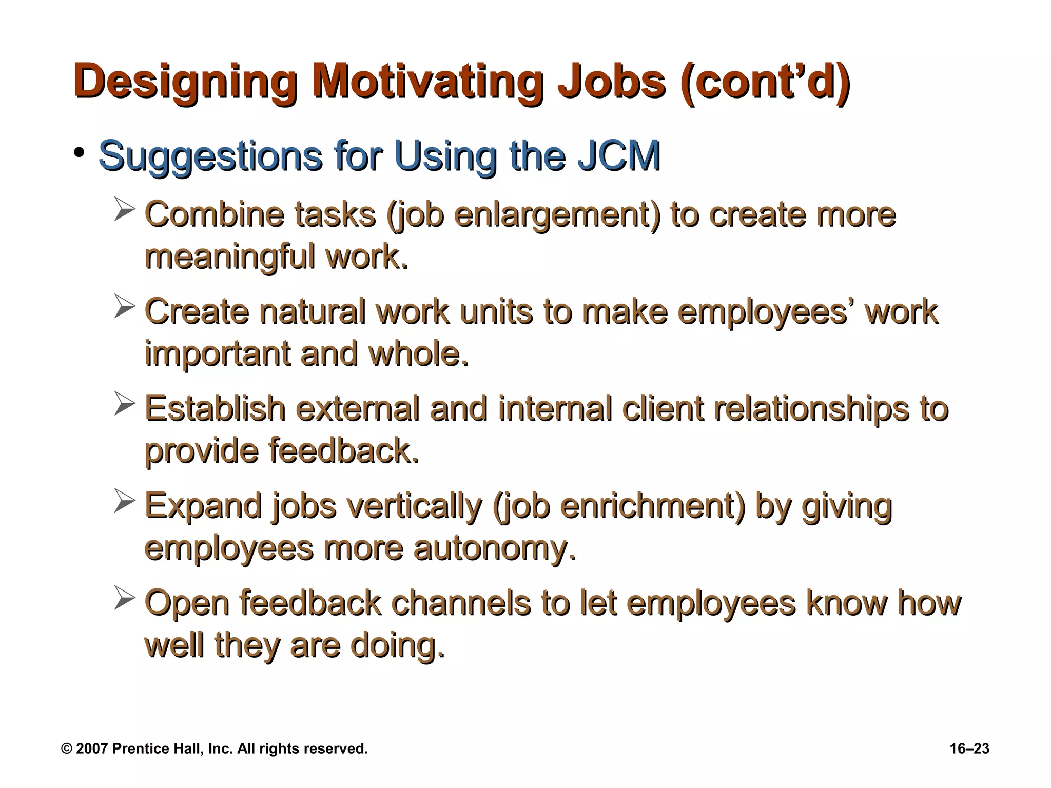 motivation theory in management | PPT