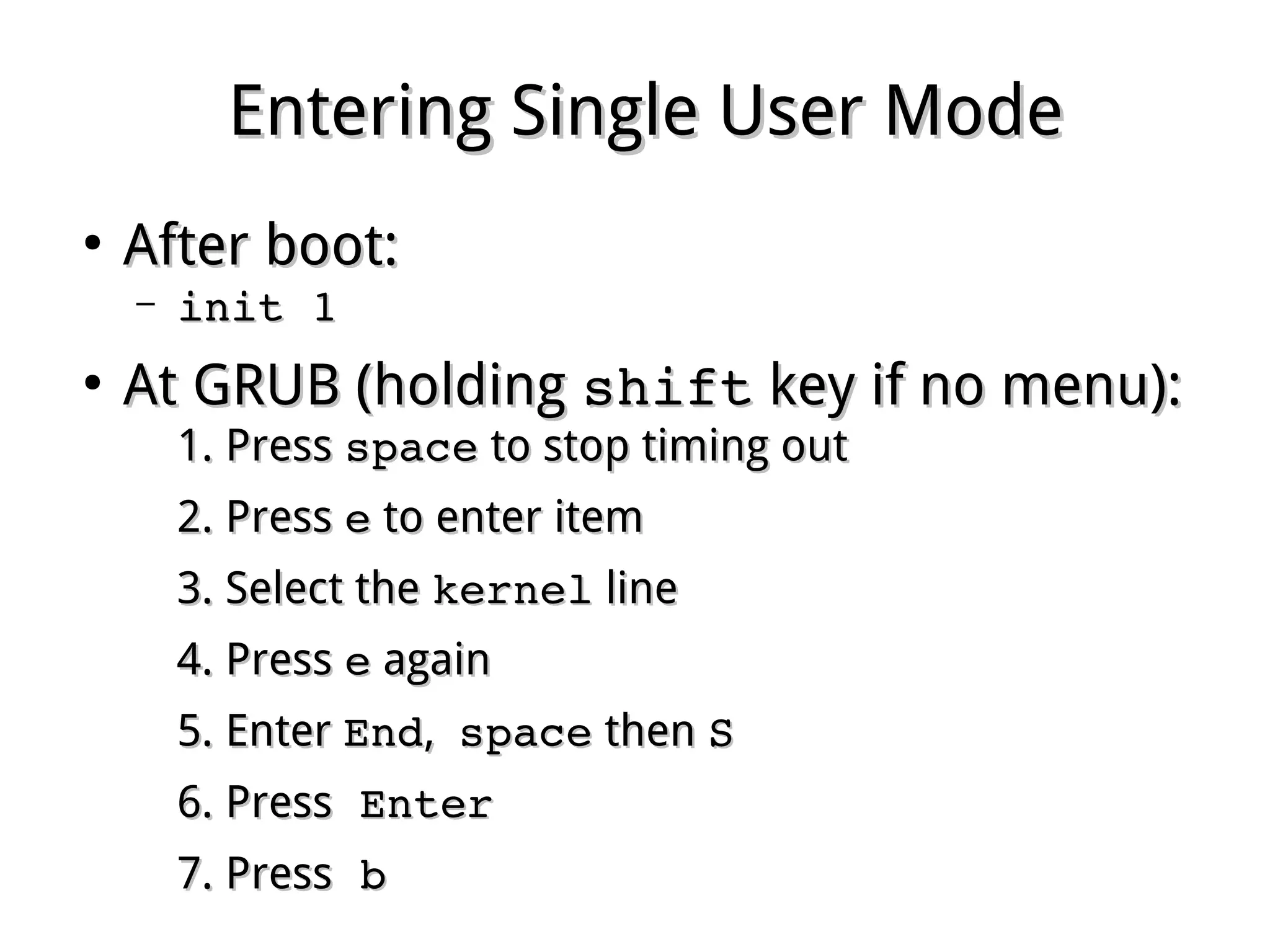 Linux fundamental - Chap 16 System Rescue | PPT