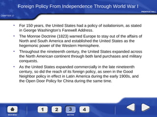 Foreign Policy and National Defense | PPT
