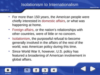 Foreign Policy and National Defense | PPT
