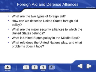 Foreign Policy and National Defense | PPT