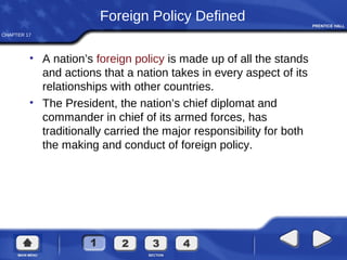 Foreign Policy and National Defense | PPT