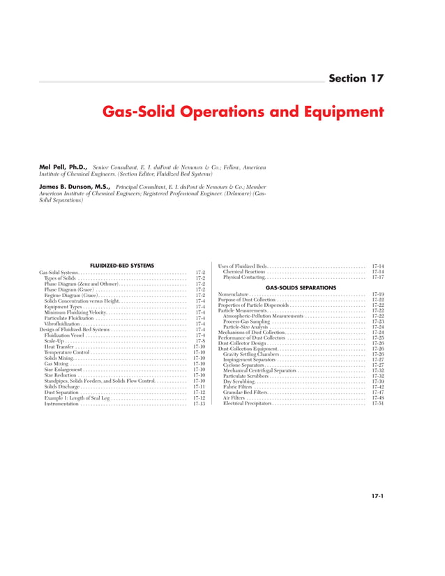 Perry’s Chemical Engineers’ Handbook 7ma Ed Chap 17 | PDF | Indoor Environmental Quality | Home ...
