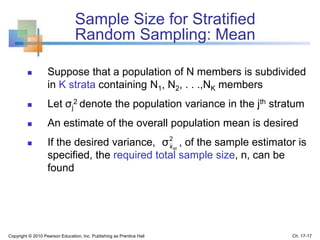 Chap17 additional topics in sampling | PPT