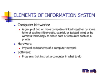 Chap 17 managing information systems and communication technology | PPTX | Computer Networking ...