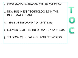Chap 17 managing information systems and communication technology ...
